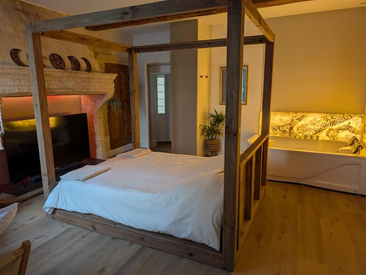 Cocon Romantique Avec Spa Privé - Département Gard
