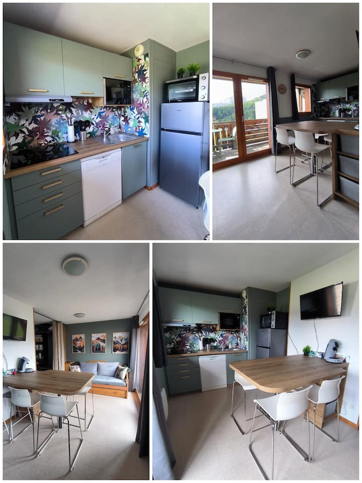 Séjour Confort Appart 4/6pers Rénové Superdévoluy - Super Dévoluy