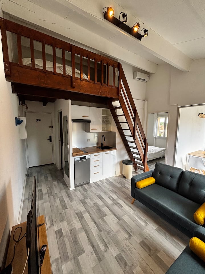 Appartement 2 à 4 Pers + Parking, Plage à 400m - Argelès-sur-Mer