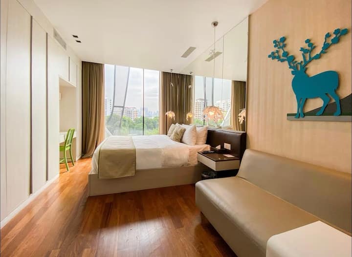 Liv Deluxe King Bed Studio With Pool In Novena - Singapour