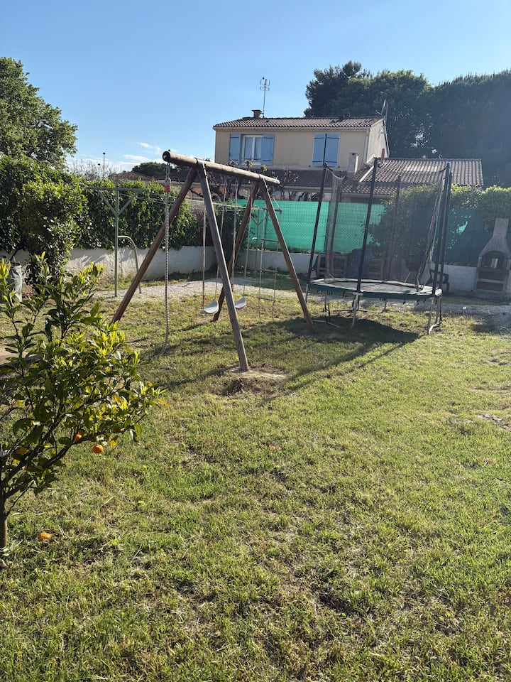 Maison Cosy Proche Mer Et Montpellier - Lunel