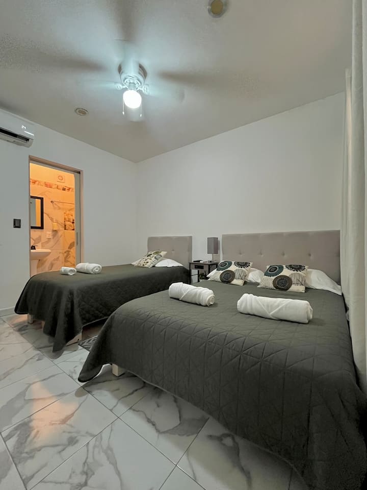 Habitación Bonita Y Fresca 3 Personas, 8 Min Ado.9 - Cancún