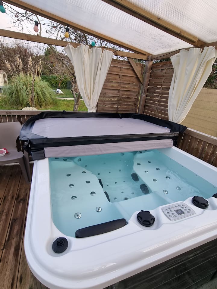 Logement 70m2 Piscine+spa 13min Futuroscope - Poitiers