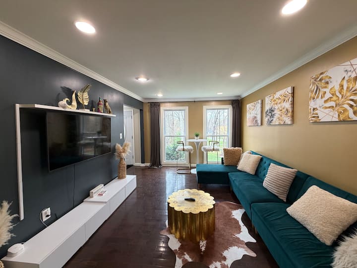 Cozy Woodside Home Near Dc & National Harbor - Six Flags America, Bowie