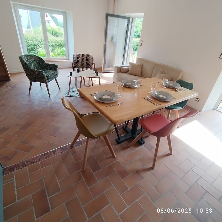 Maison à 200m De La Plage Avec Jardin - Plestin-les-Grèves