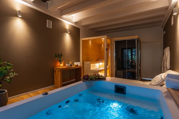 Chalet Avec Accès Privé Au Spa - Italien