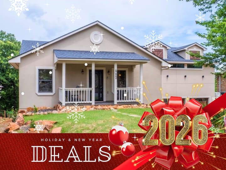 Sale! West Lake - Sleeps 6, 2 Bath, On The Creek - Lake Jed Johnson, OK