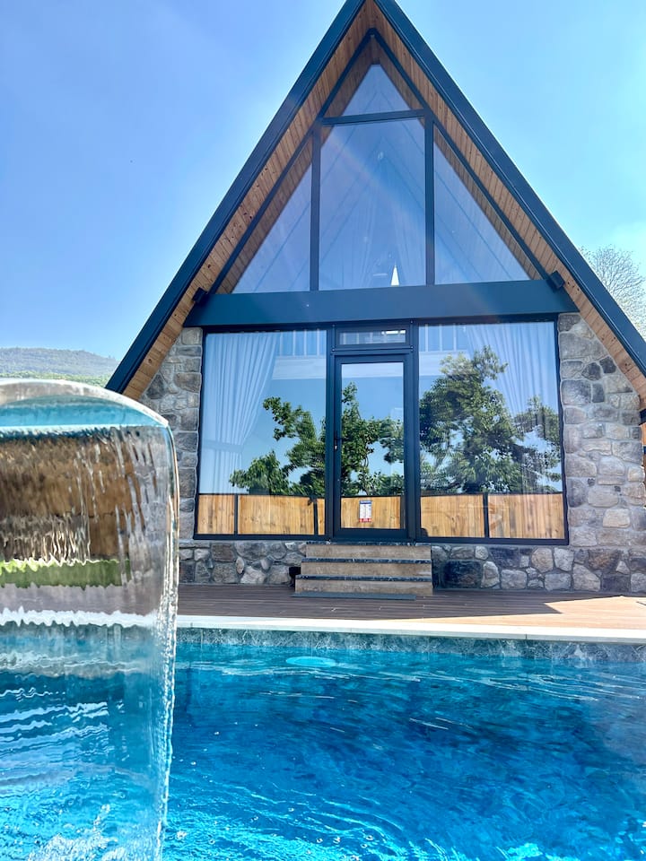 Sıcak Havuzlu 1+1 Bungalov (3) - Kartepe