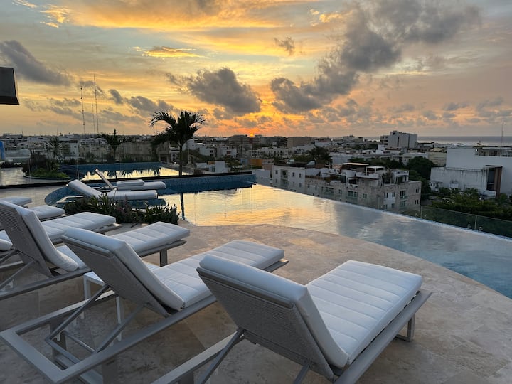 “Modern Loft With Rooftop, Gym And A Pool” - Mexikó