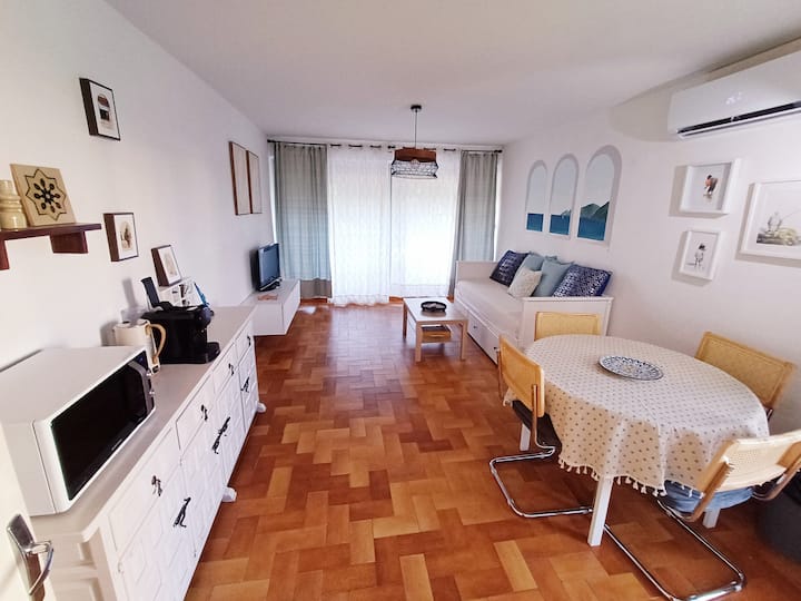 T2 Climatisé Familiale, Plage Et Port à Pied - Saint-Cyprien