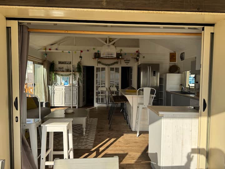 Chalet Spacieux Lumineux Fibre 50 M Mer - Narbonne