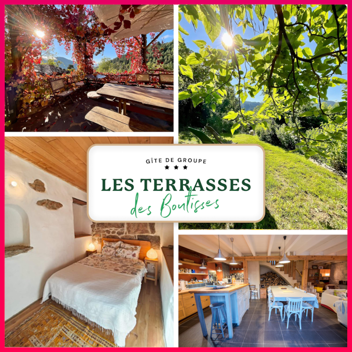 Gîte 9 à 15 Pers - Terrasse Des Boutisses - Ardèche