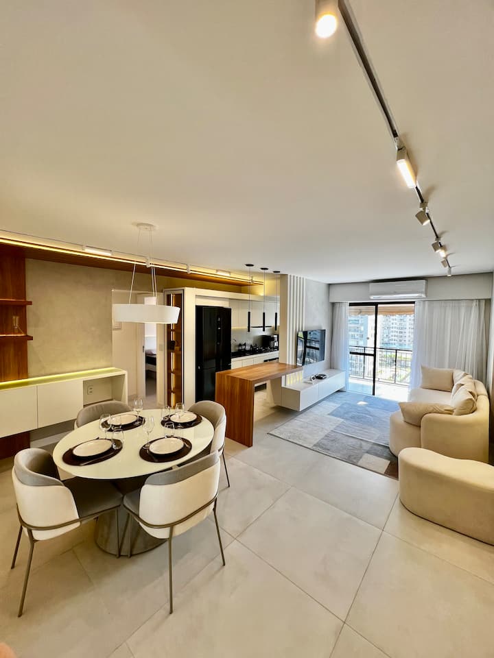 Apartamento Boutique Moderno – Estilo E Conforto - Rio de Janeiro
