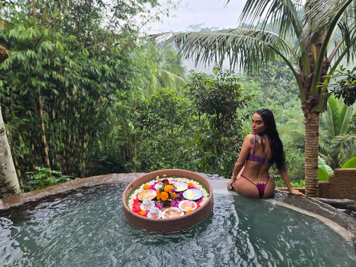 Bamboo House/private Pool #2 Amazing Jungle View - Bali