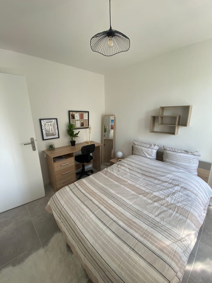 Chambre Cosy Vue Sur Les Alpes - Grenoble