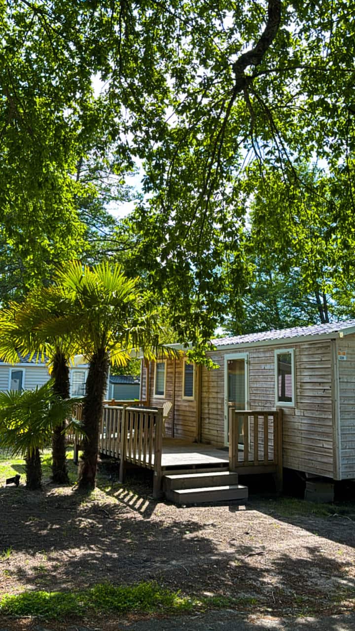 Le Txoko Mobil-home En Bois - Lit-et-Mixe