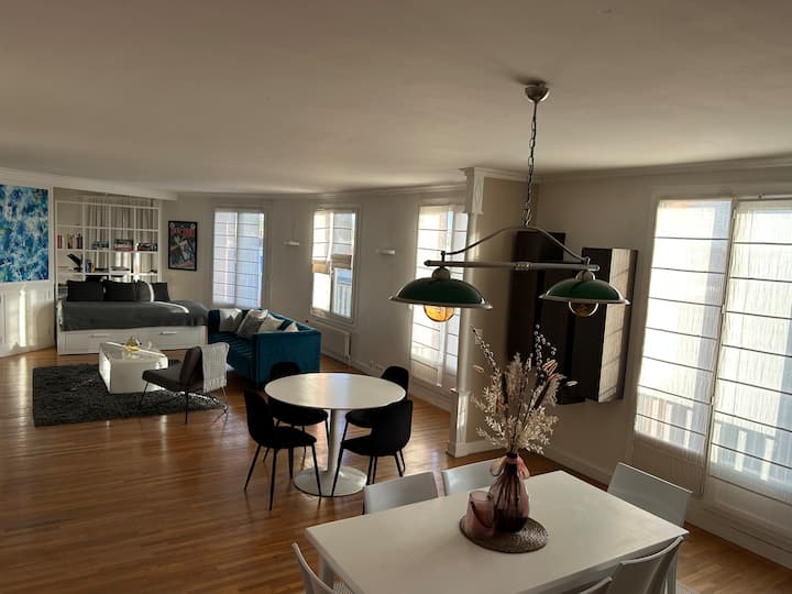 App. Proche Paris/disney - 120m2 + Terrasse 80m2 - Créteil