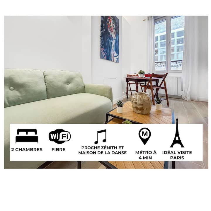Appartement Rénové, Proche Zénith, Métro Et Paris - Pantin
