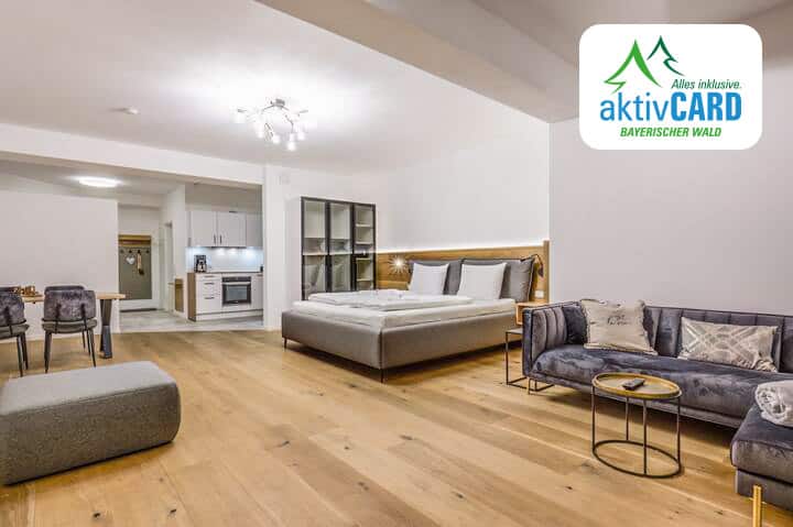 Design Apartment Mit Kingsize-bett - Bodenmais