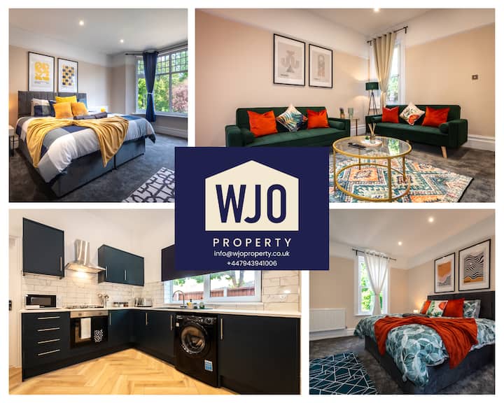 5br Group Stay | Sleeps 11 | Parking |Low Cost - Portsmouth