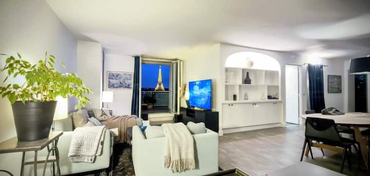 Appartement 16ème Tour Eiffel Et Seine. 140m2 - Paris