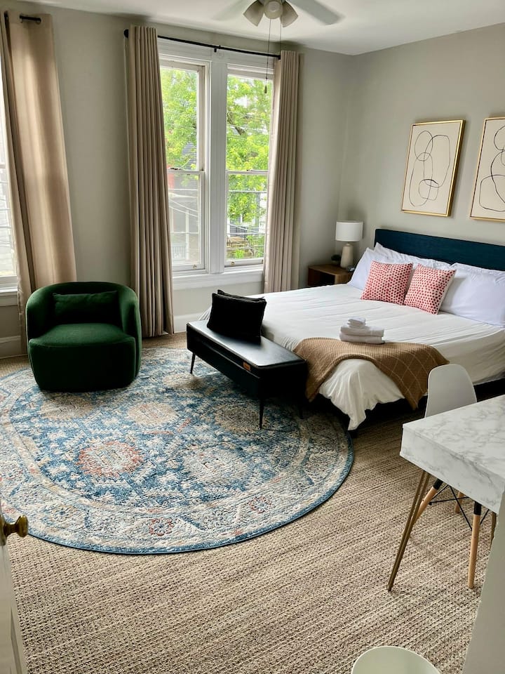 Mt Adams+lux Beds+sleeps 6+deck Views+smart Tvs - Cincinnati, OH