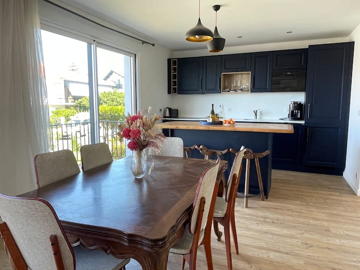 Maison Basque Vue Océan. 12 Min à Pied Des Plages - Hendaye