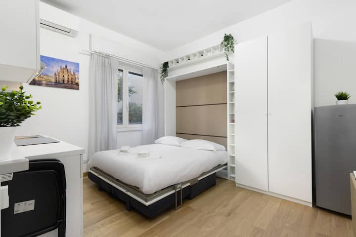 Stazione Centrale In 15 Min, Grazioso Monolocale - Milan Central Station