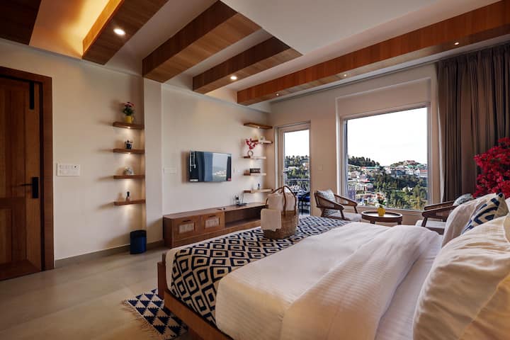 Bliss- 1 Bed Suite With Balcony And Bathtub - Mussoorie