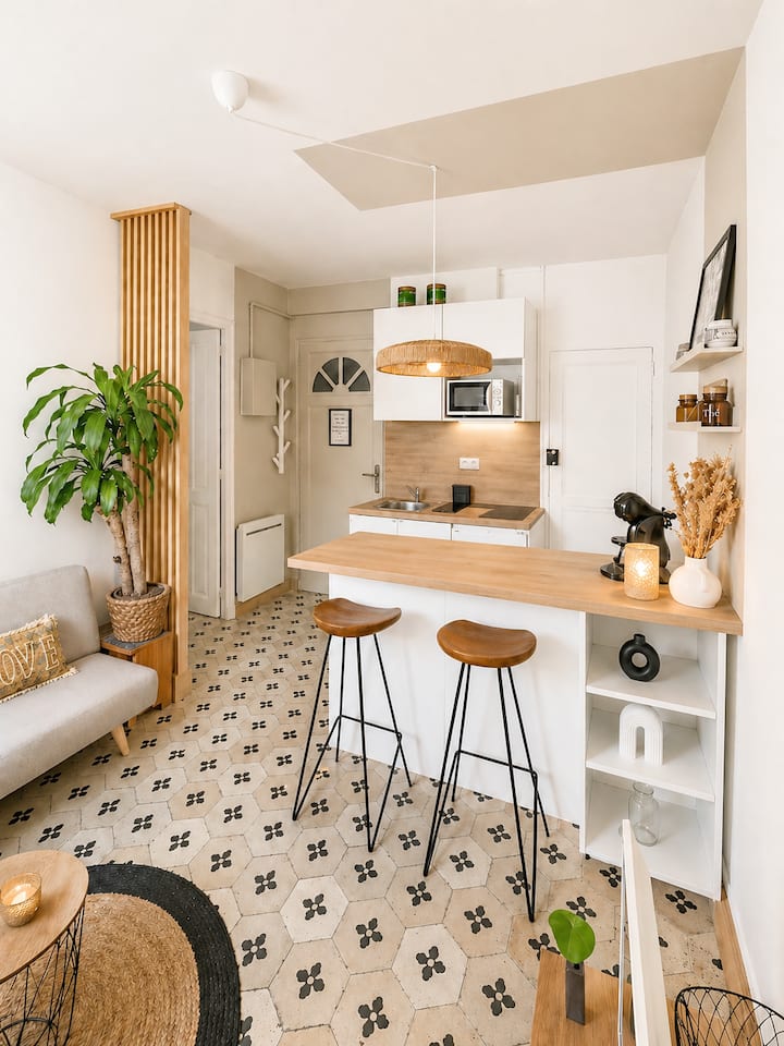 Le Behna | Appartement Proche Gare | Climatisation - Narbonne