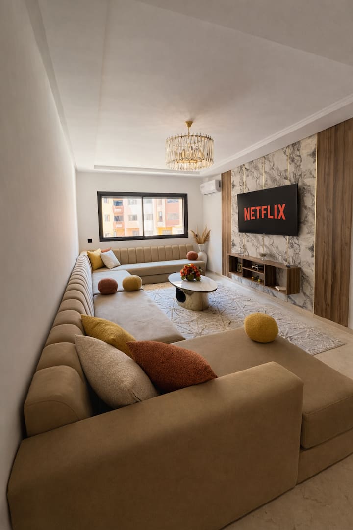 Appart De Luxe Avec 4 Piscine à Gueliz - Marrakech