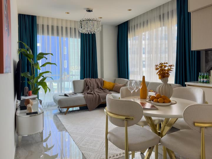 Qoople Excellence A49 Apartment 150 M From The Sea - Alanya