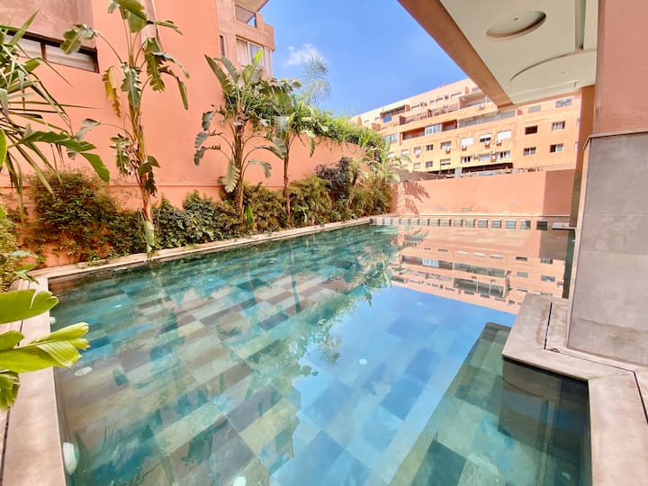 Appart Très Confortable Idéalement Placé - Marrakesh