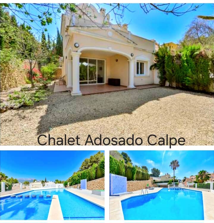 Chalet Adosado Con Piscina En Calpe Arenal - Calpe