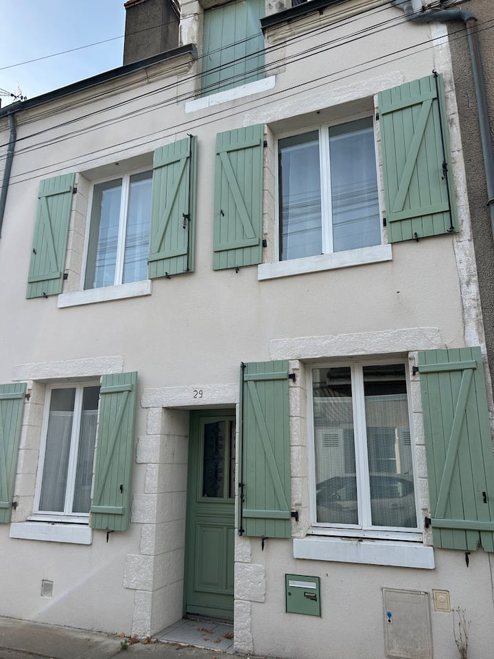 « Chez Laurette » Les Montils Maison De Bourg - Chaumont-sur-Loire