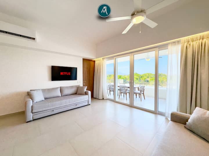 3br Condo, Espacio Y Confort En Flamingos, Nv - Nuevo Vallarta