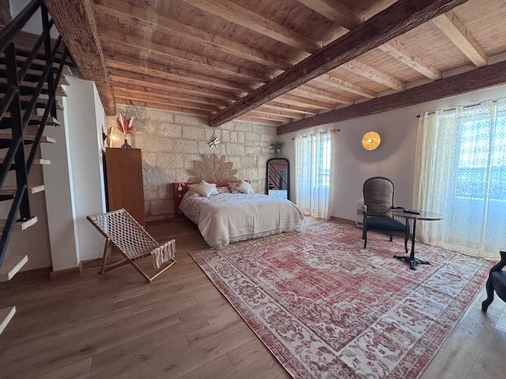 Chambre Familiale à La Ferme « Solehio » - Arles