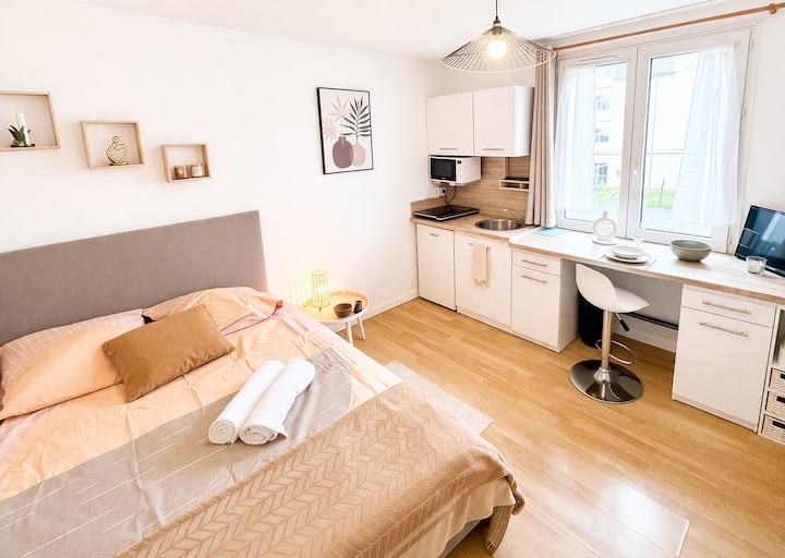 Le Cosy De Bellevue – Calme - 5 Min Du Centre - Bretteville-sur-Odon