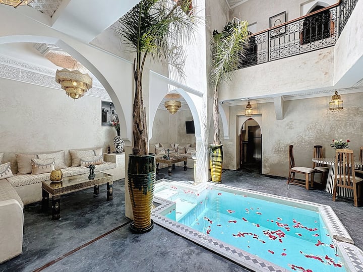 Riad Habibi Médina Marrakech Exclusif 10/p Piscine - Marrakech