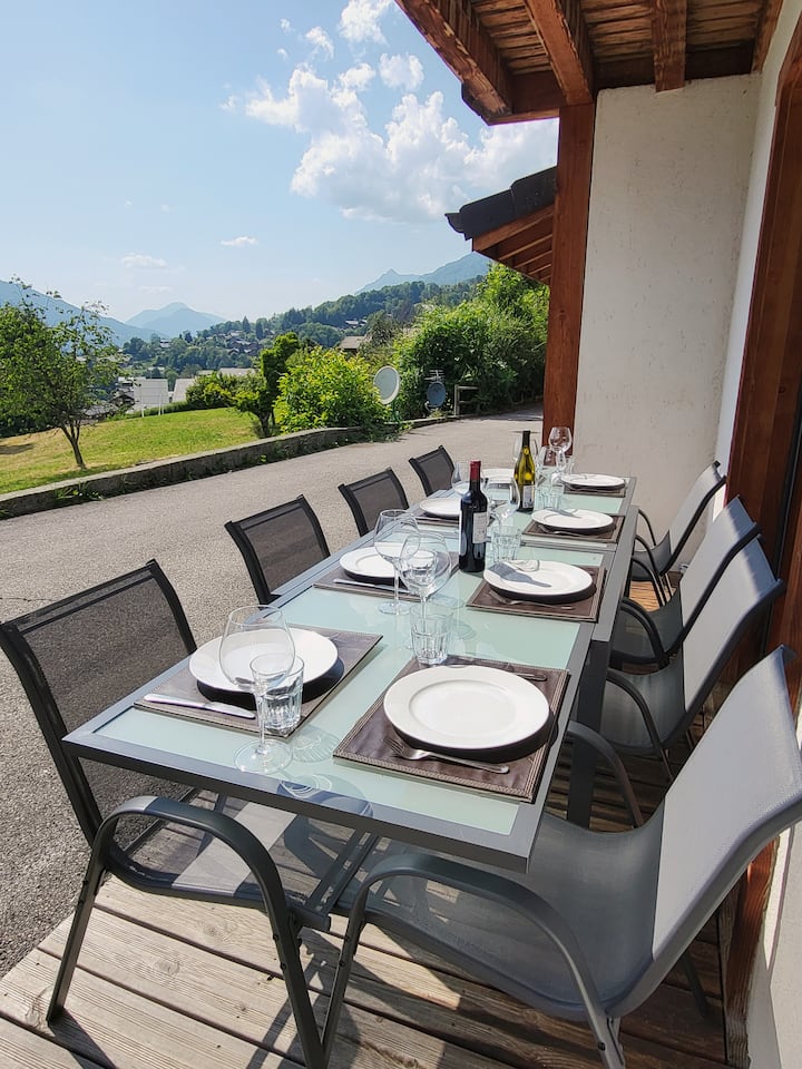5 Bedroom Semi-chalet; Spa; Chimney; 5 Bathrooms - Sixt-Fer-à-Cheval