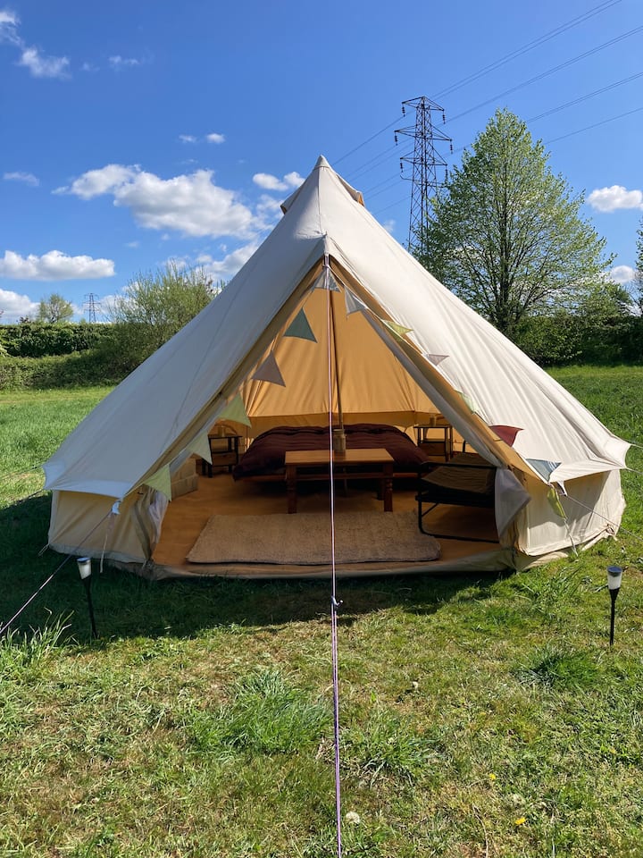 Hedgehog 5 M Bell Tent - Suffolk