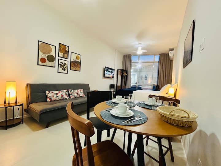 Tijuca: 200m Do Metrô, A/c, Wi-fi E Garagem! - Rio de Janeiro