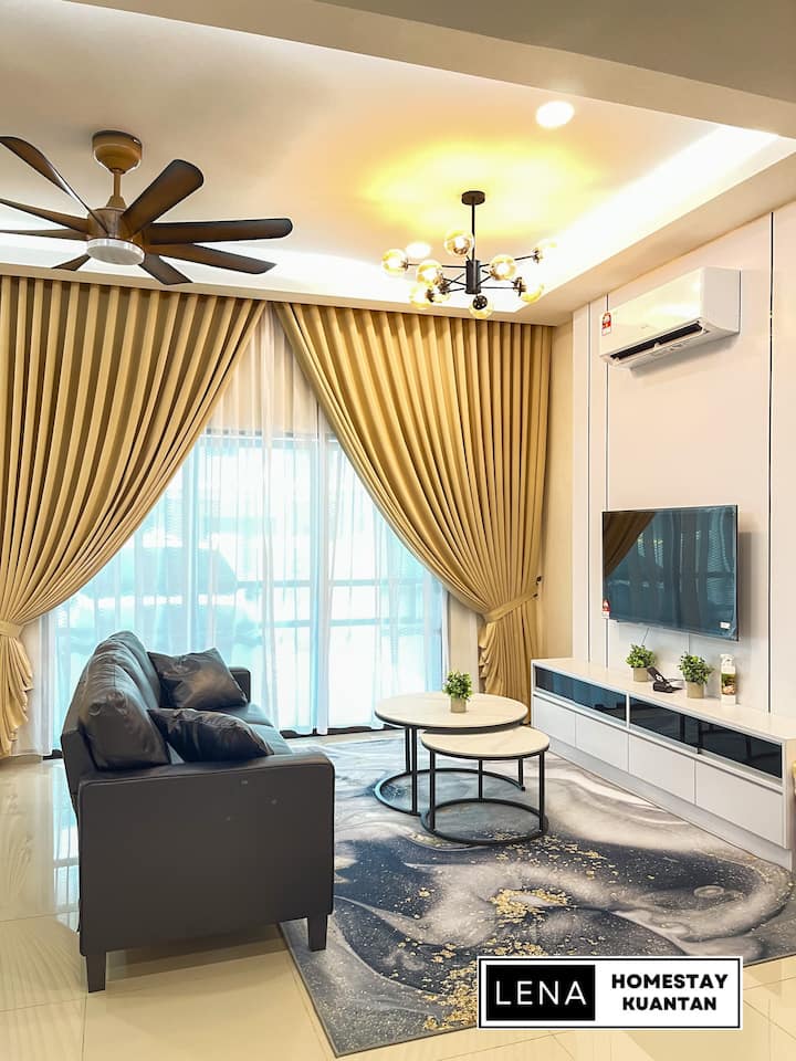 Lena Homestay Kuantan | Max 2 Cars | Max 12 Guests - Kuantan