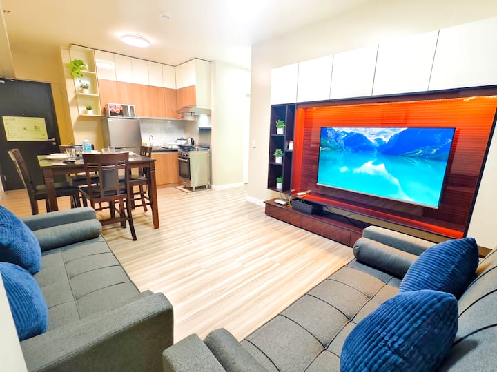 Avida Riala It Park 2 Bedroom Unit T4 55" Smart Tv - Cebu City