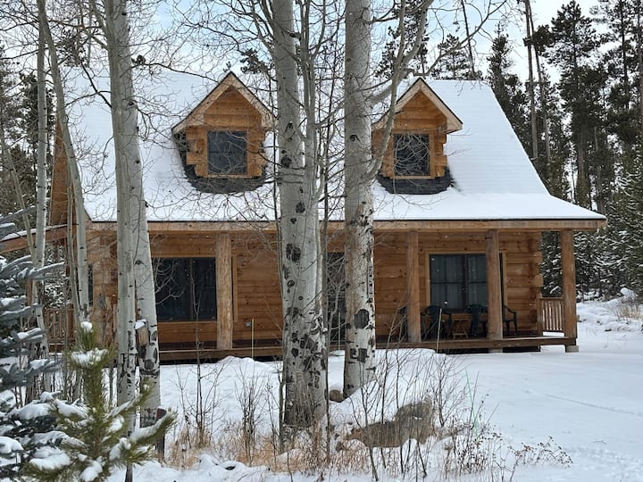 Golf Course & Rmnp 2 Minutes Away | Log Cabin! - Grand Lake, CO