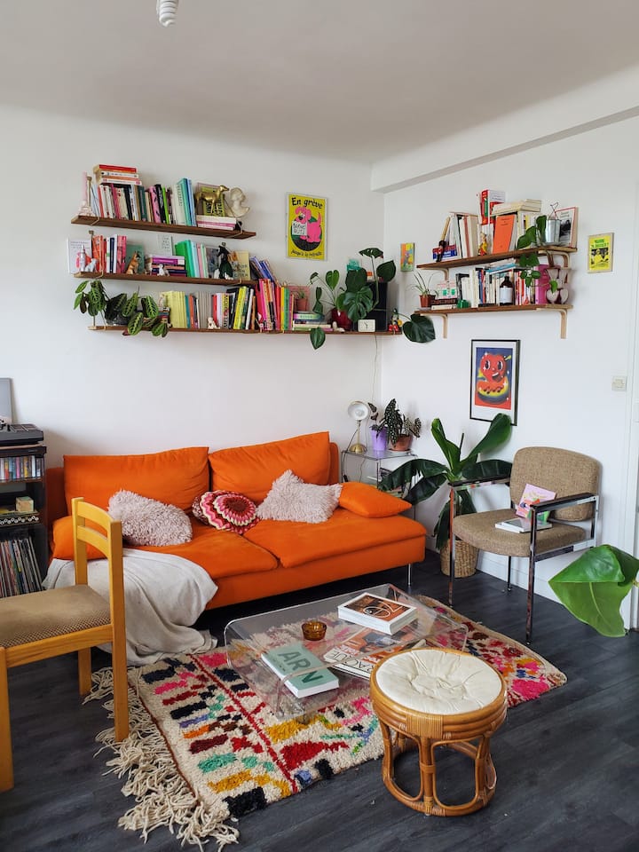 Appartement Vintage Gare Sud - Rennes