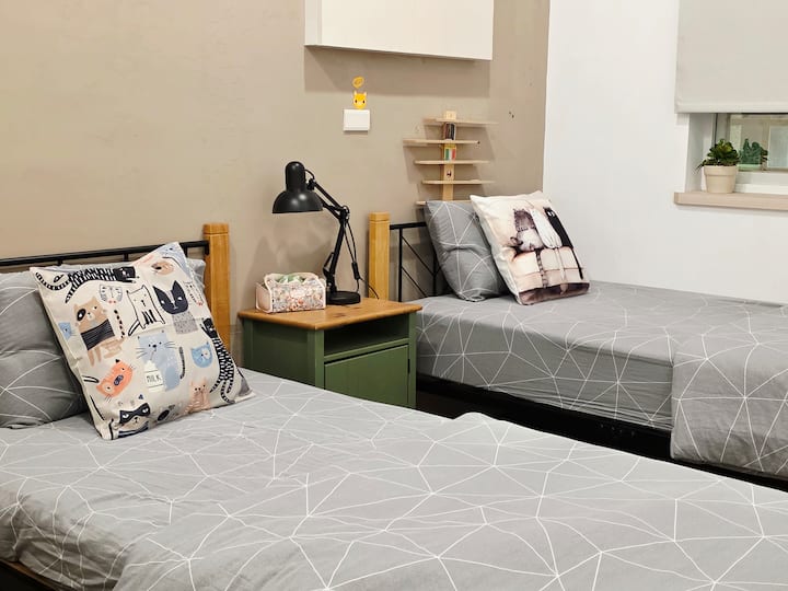 Lure Haus｜設計雙層大宅・ 4人基礎舒適入住・最多8人／雙車位 /可煮食*月租50000* - Kaohsiung City