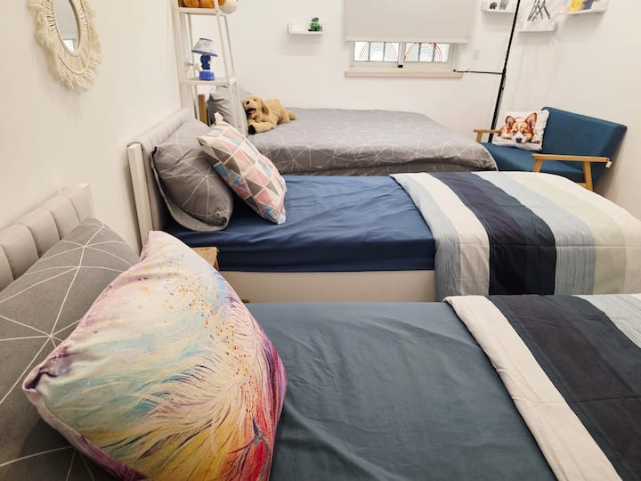 Lure Haus｜歡迎回家雙層宅・ 4人舒適入住 可加人*門口雙車位 可煮食*月租50000* - Kaohsiung City