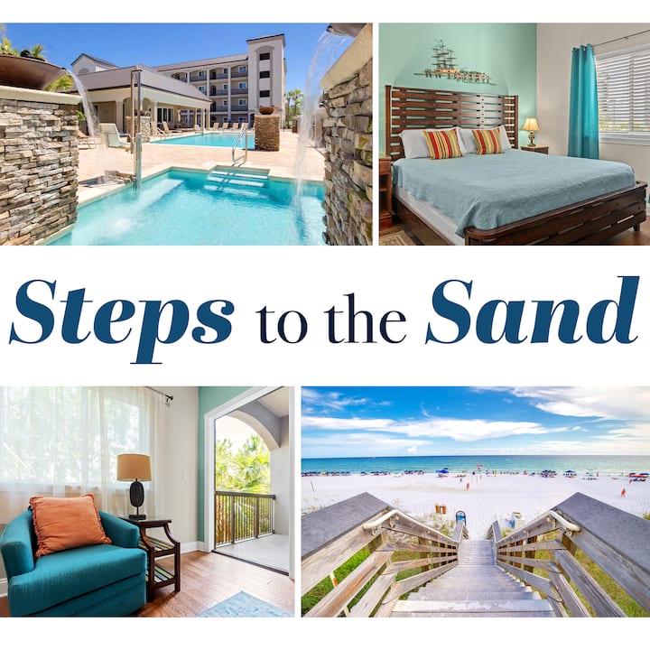 Condo Steps To Beach W/ Pool & Hot Tub Alerio E202 - Miramar Beach, FL