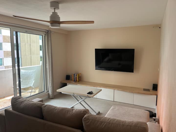 Grand T3 Neuf - 10min Plage - Parking - Balcon - Bayonne